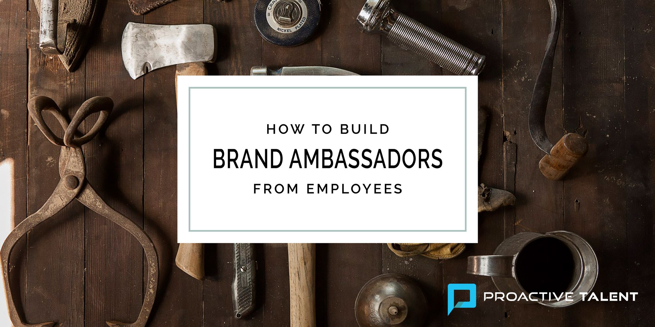 Building Employees as Brand Ambassadors | Proactive Talent